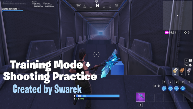 Training Mode + Shooting Practice [ Swarek ] – Fortnite Creative Map Code