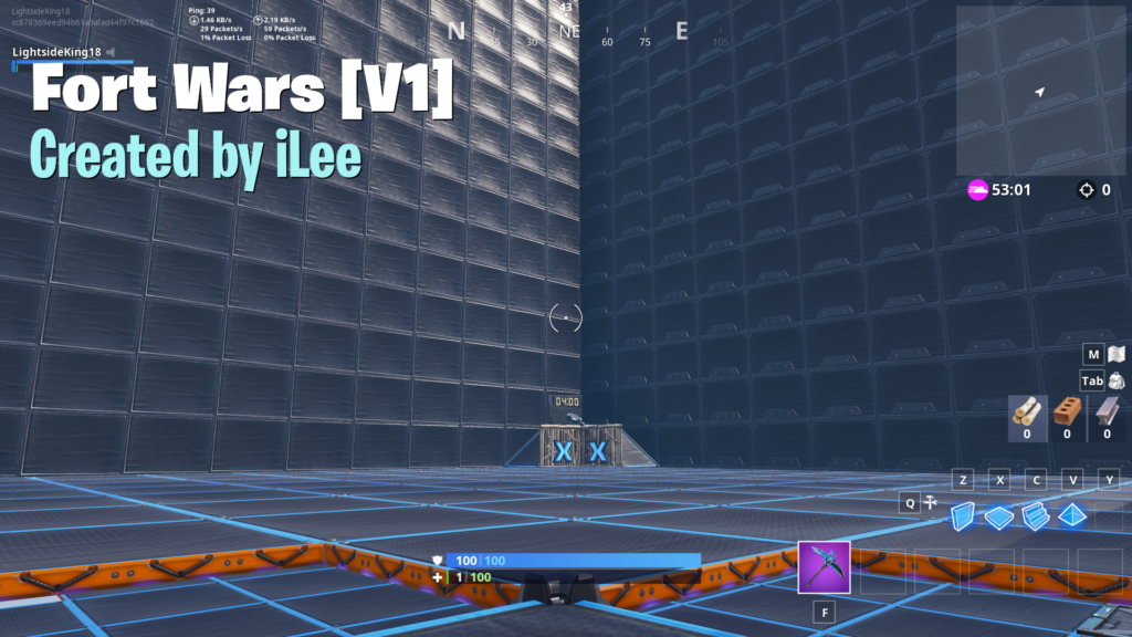 Fort Wars! V1 [ iLee2413 ] – Fortnite Creative Map Code