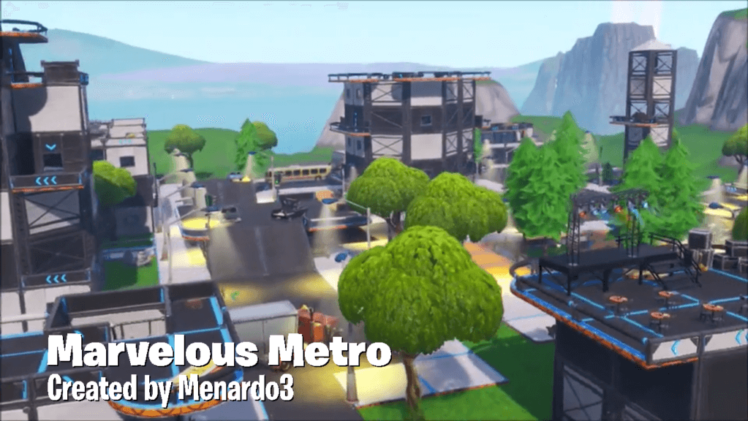 Marvelous Metro [ menardo3 ] – Fortnite Creative Map Code