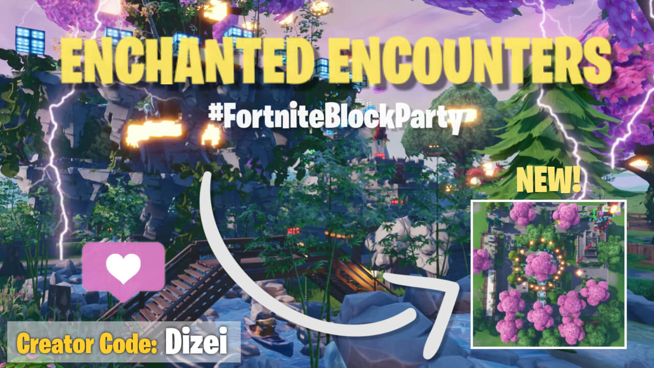 Enchanted Encounters [ Dizei ] – Fortnite Creative Map Code