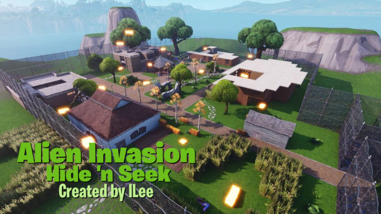 Alien Invasion Hide-N-Seek [ iLee2413 ] – Fortnite Creative Map Code