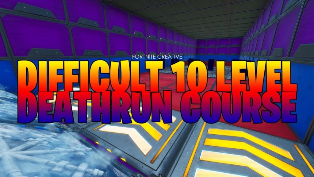 *Difficult* 10 Level Deathrun Course [ GGS SunBun ] – Fortnite Creative ...