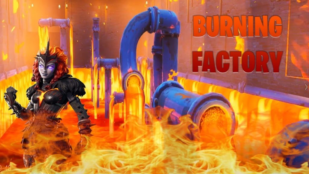 Burning Factory [ iscariotegg ] – Fortnite Creative Map Code