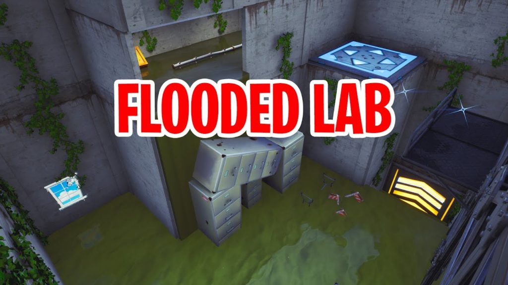 FLOODED LAB (Puzzle & Adventure) [ hooshen ] – Fortnite Creative Map Code