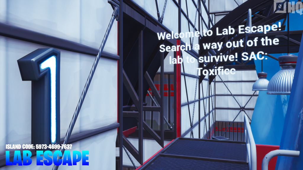 Lab Escape [ Toxificc ] – Fortnite Creative Map Code