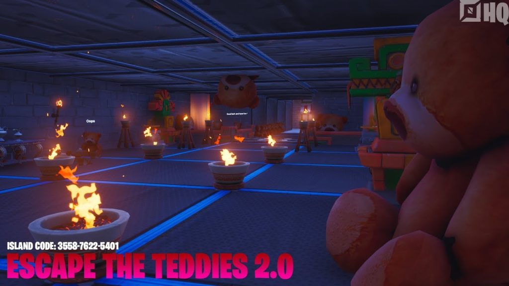 Escape The Teddies 2.0 [ xd-al3rtgg ] – Fortnite Creative Map Code
