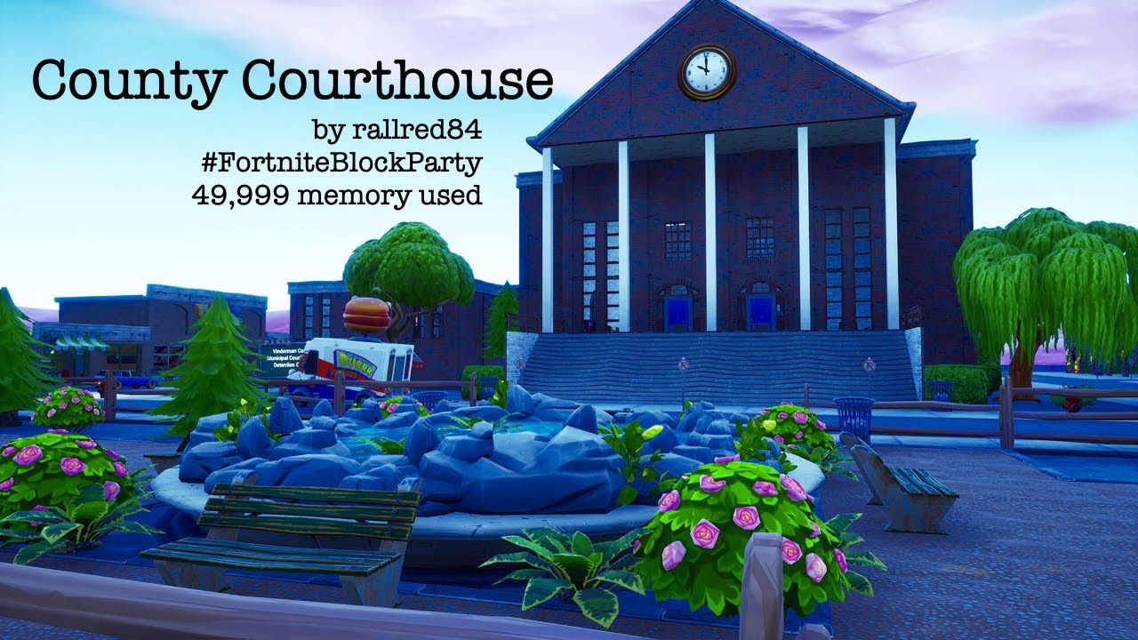 County Courthouse [ rallred84 ] – Fortnite Creative Map Code