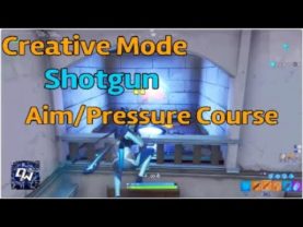 Shotgun Aim Course!!!!! [ donwozi_btw ] – Fortnite Creative Map Code