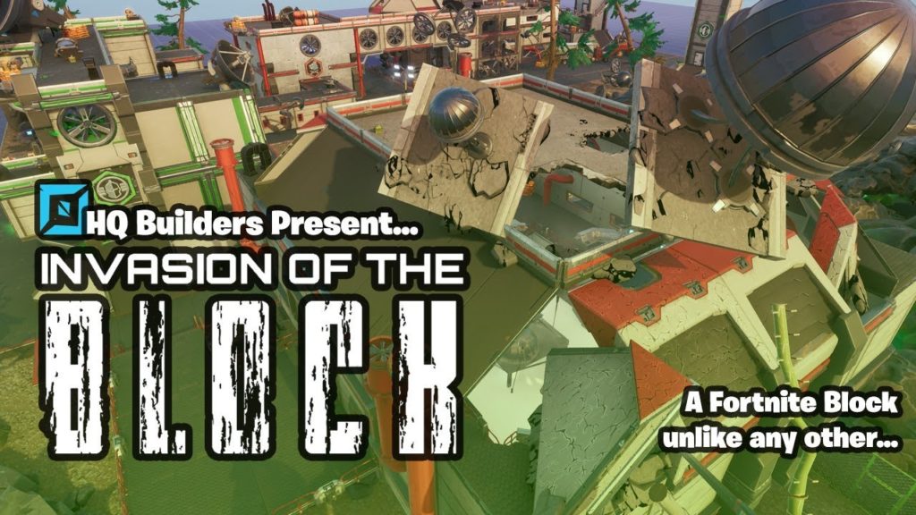 INVASION OF THE BLOCK! [ HQ Builders Team ] – Fortnite Creative Map Code