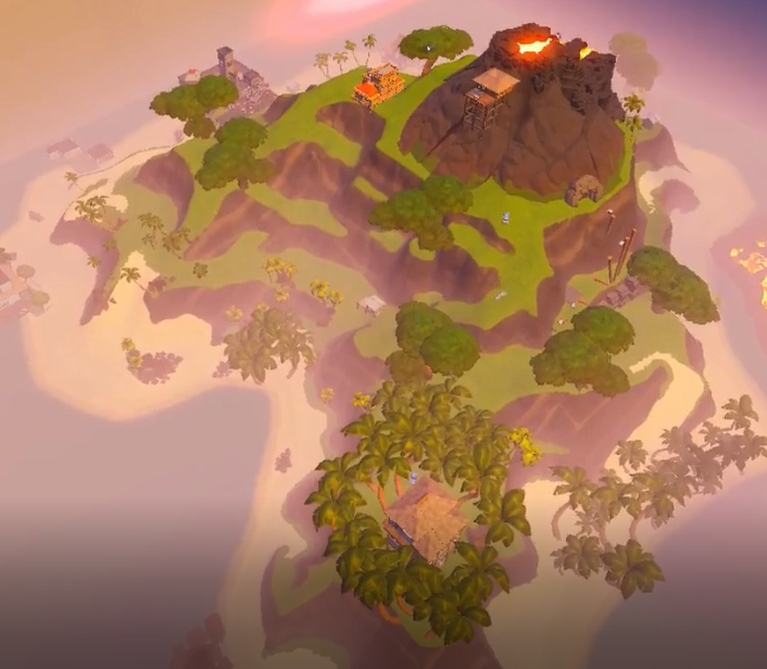 MiniBR: Volcano Village [ colin ] – Fortnite Creative Map Code