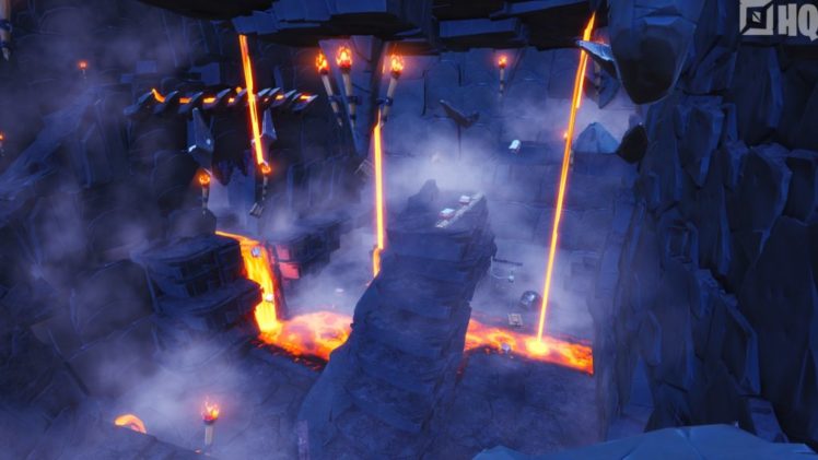 FFA Map : Volcanic mines [ ovs-trywix ] – Fortnite Creative Map Code