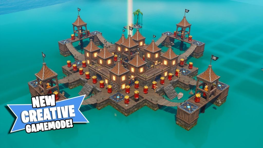 Coin Blitz Lagoon [ Axel Capek ] – Fortnite Creative Map Code