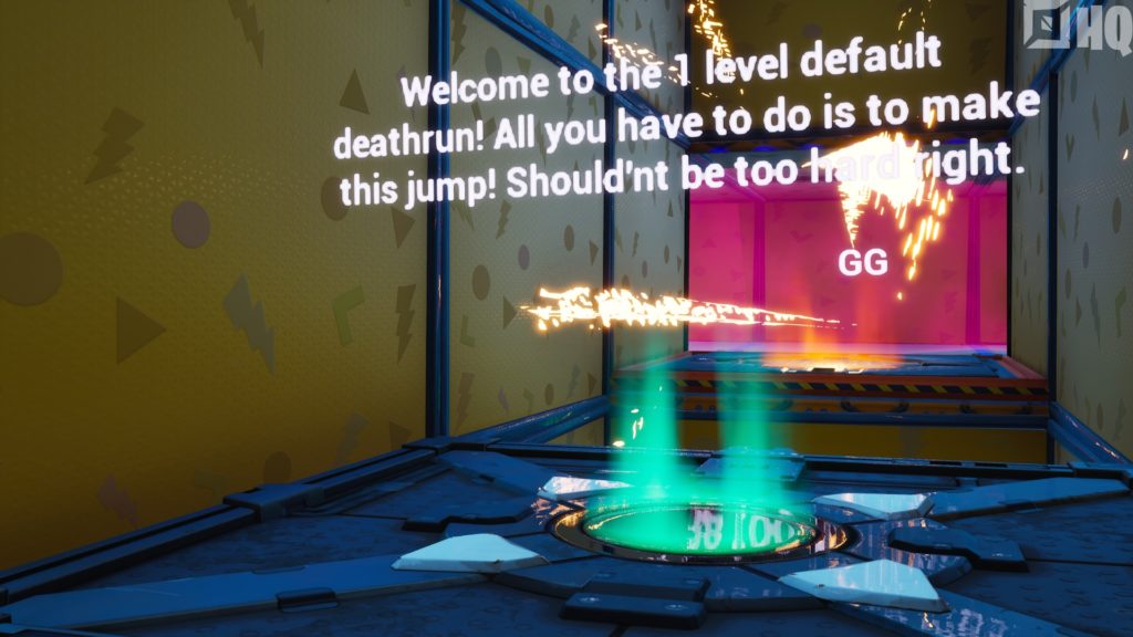1 LEVEL DEFAULT DEATHRUN! [ frippe42 ] – Fortnite Creative Map Code