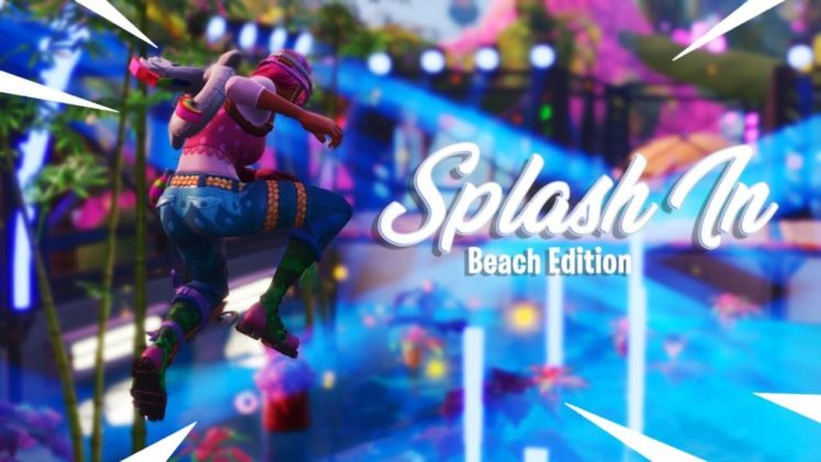 Splash In, Water Parkour: Beach Edition [ kiwi ] – Fortnite Creative ...