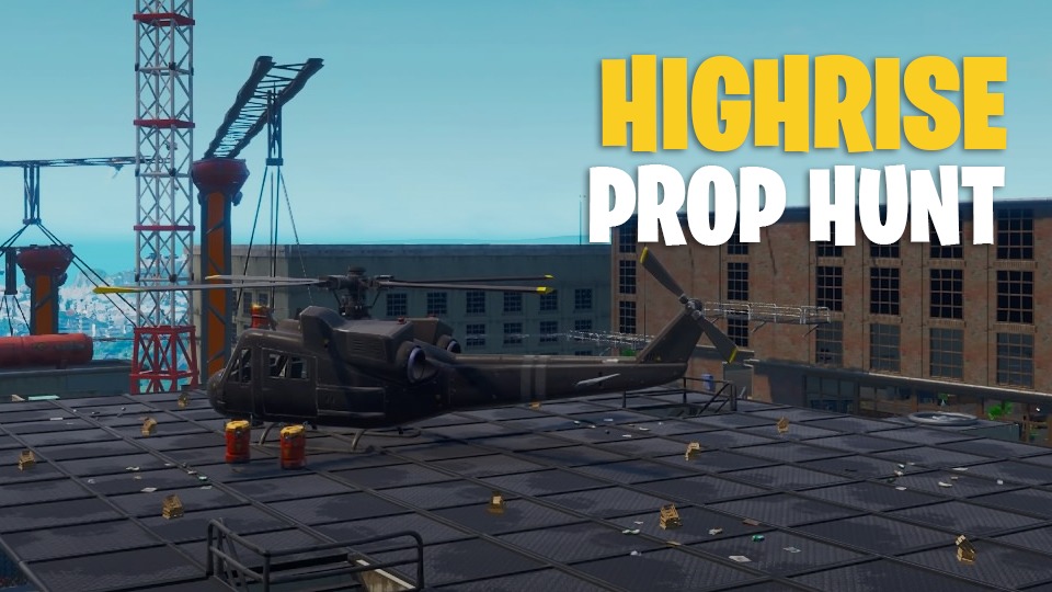 MW2 Highrise - Prop hunt [ klaaren1 ] – Fortnite Creative Map Code