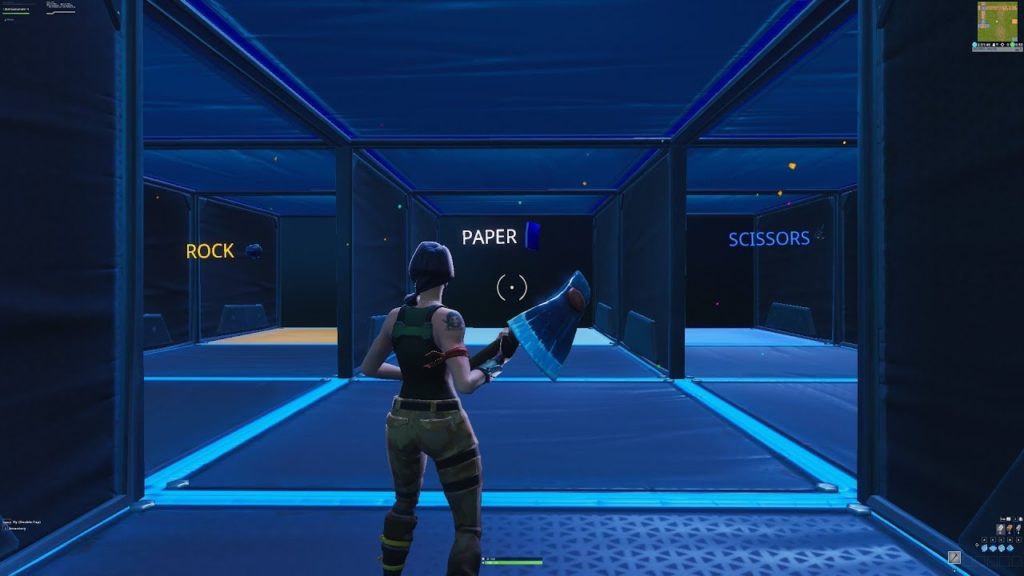 Rock Paper Scissors [ malloumario64 ] – Fortnite Creative Map Code