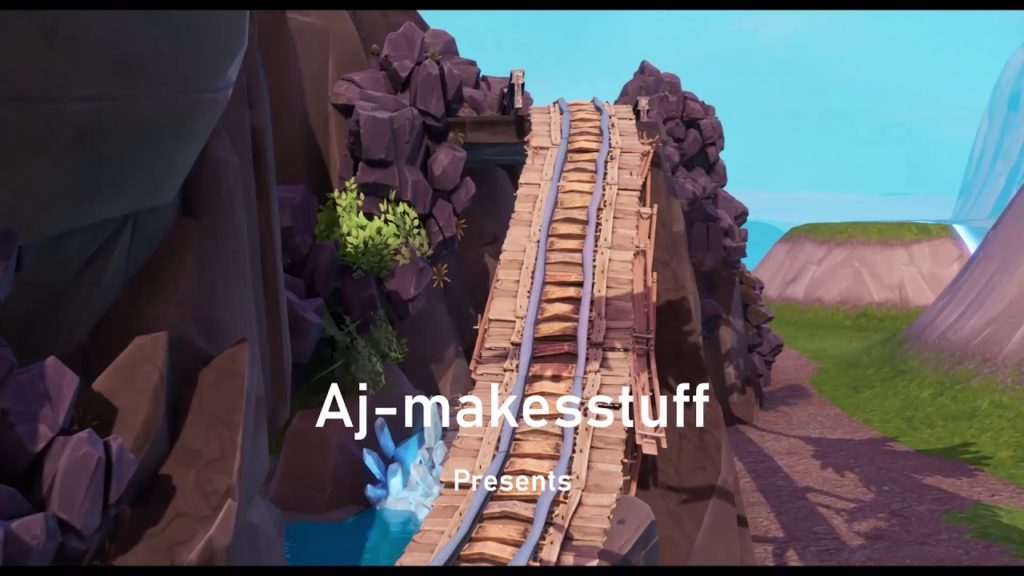 Rapid Rails - STORM! [ aj-makesstuff ] – Fortnite Creative Map Code