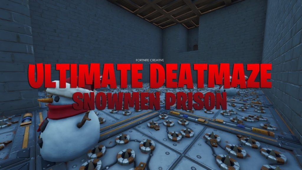 Ultimate Deathmaze - Snowmen Prison [ Shinohara ] – Fortnite Creative ...