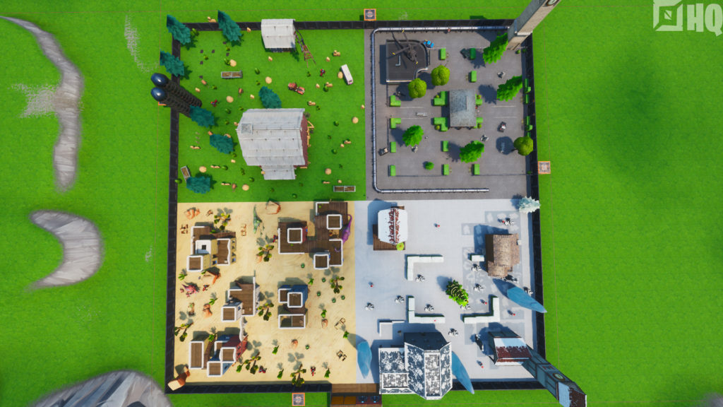 Four Corner Prop Hunt [ ttv-nasnipez ] – Fortnite Creative Map Code