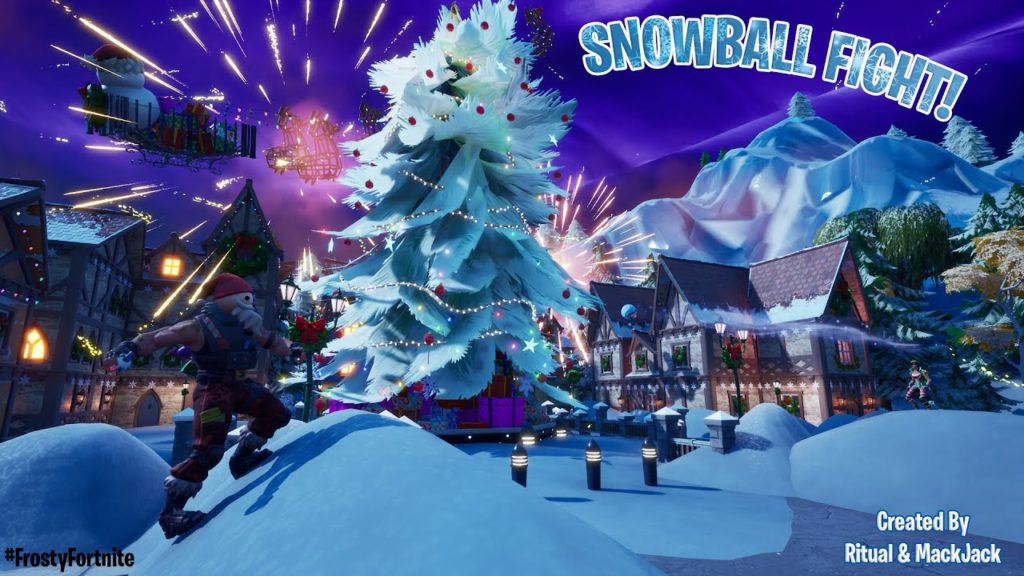 SNOWBALL FIGHT! [ Ritual ] – Fortnite Creative Map Code