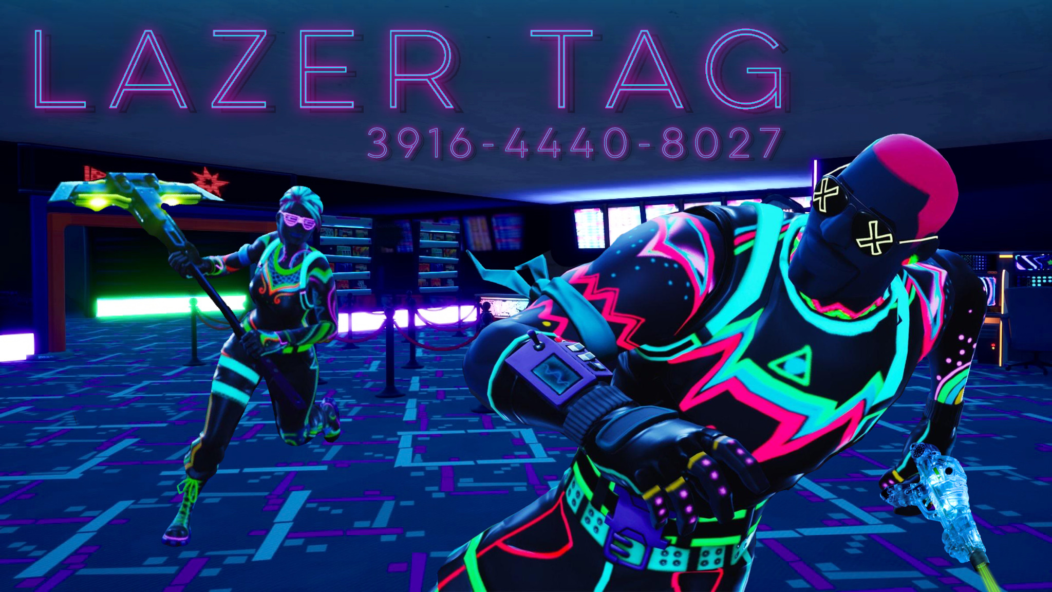 LAZER TAG [ eatyoushay ] – Fortnite Creative Map Code