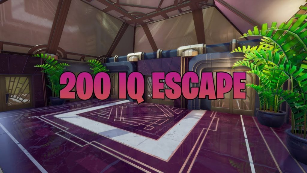 200 IQ Escape [ TREE FITTYY ] – Fortnite Creative Map Code
