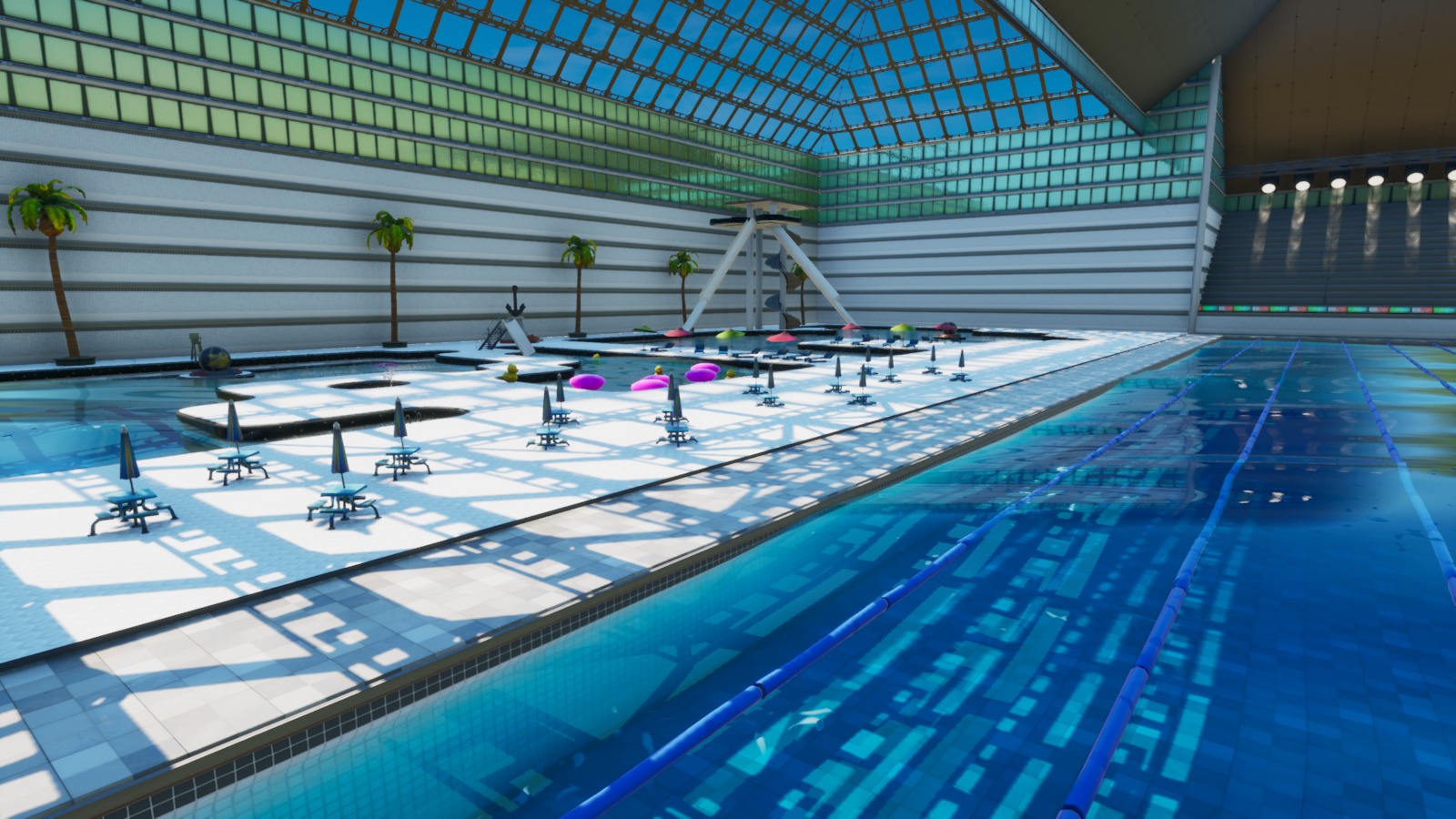 Swimathon - Free Roam [ RICHIMPULSE ] – Fortnite Creative Map Code