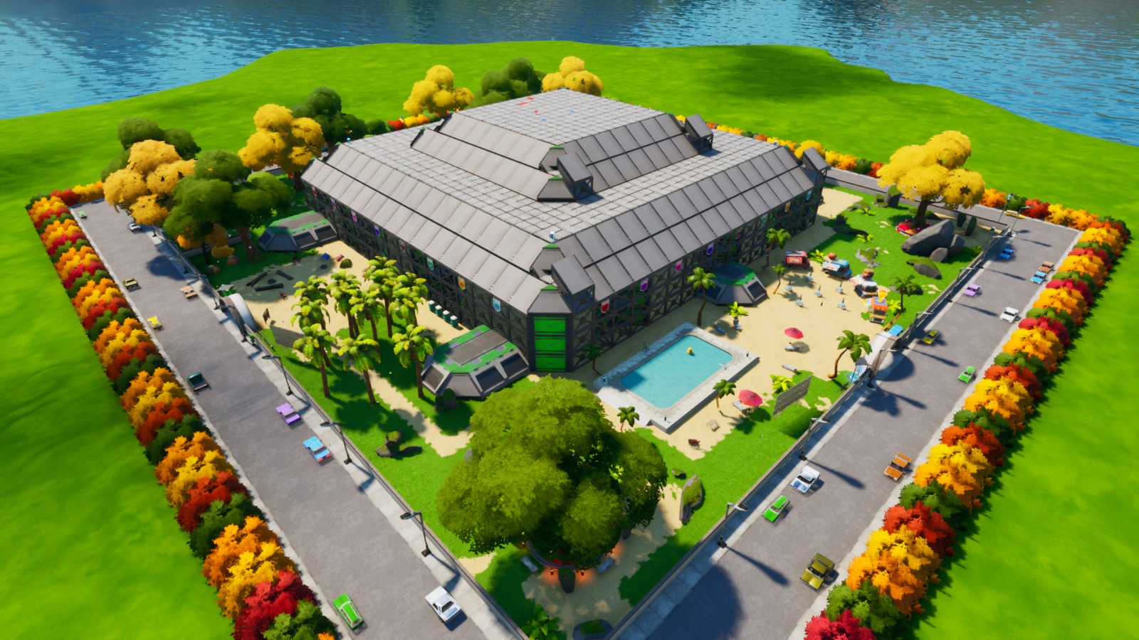 Flakes Power Turtle Wars [ mapasflakes ] – Fortnite Creative Map Code