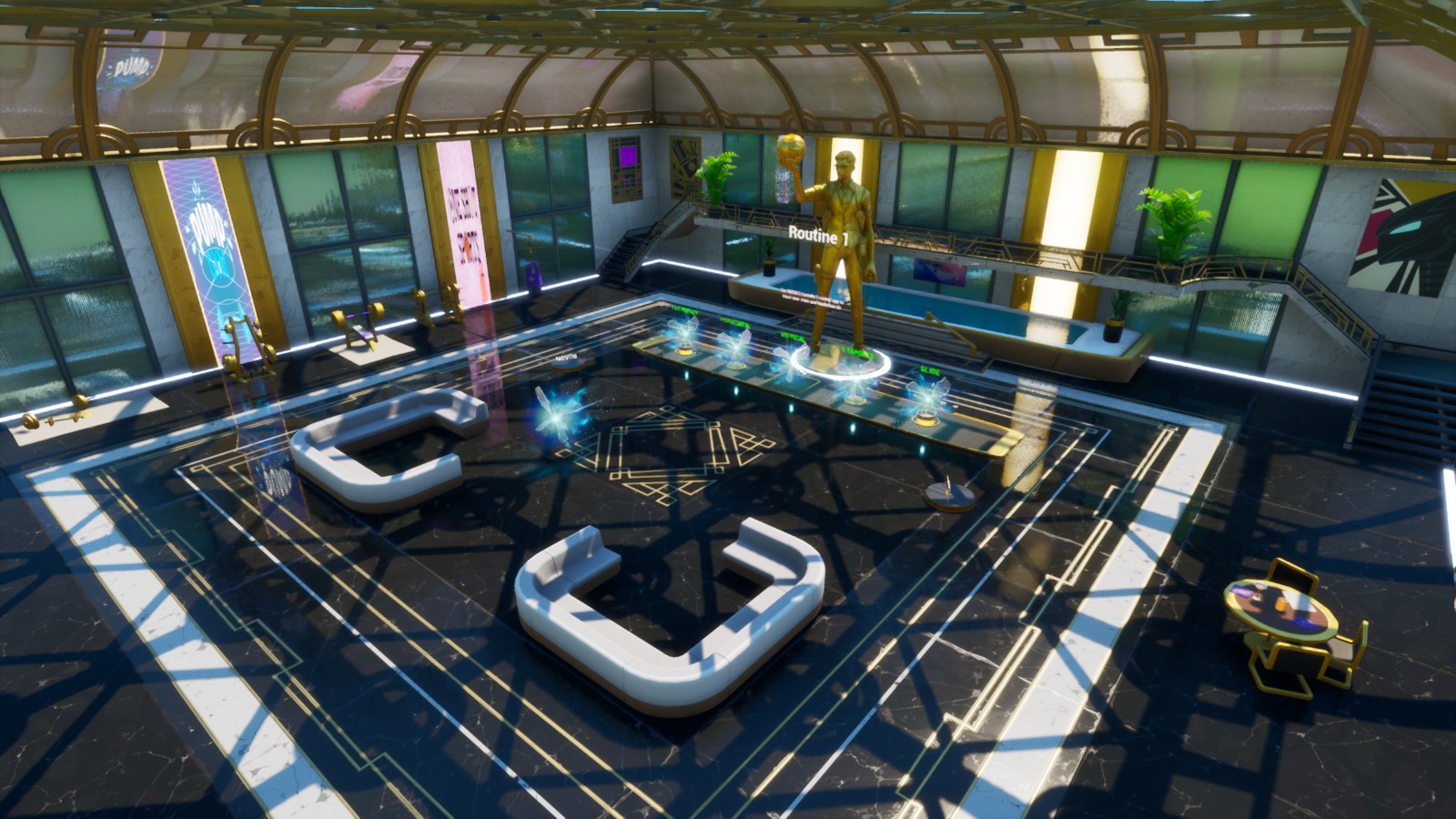 Aim Agency (Routine 1) [ teadoh ] – Fortnite Creative Map Code