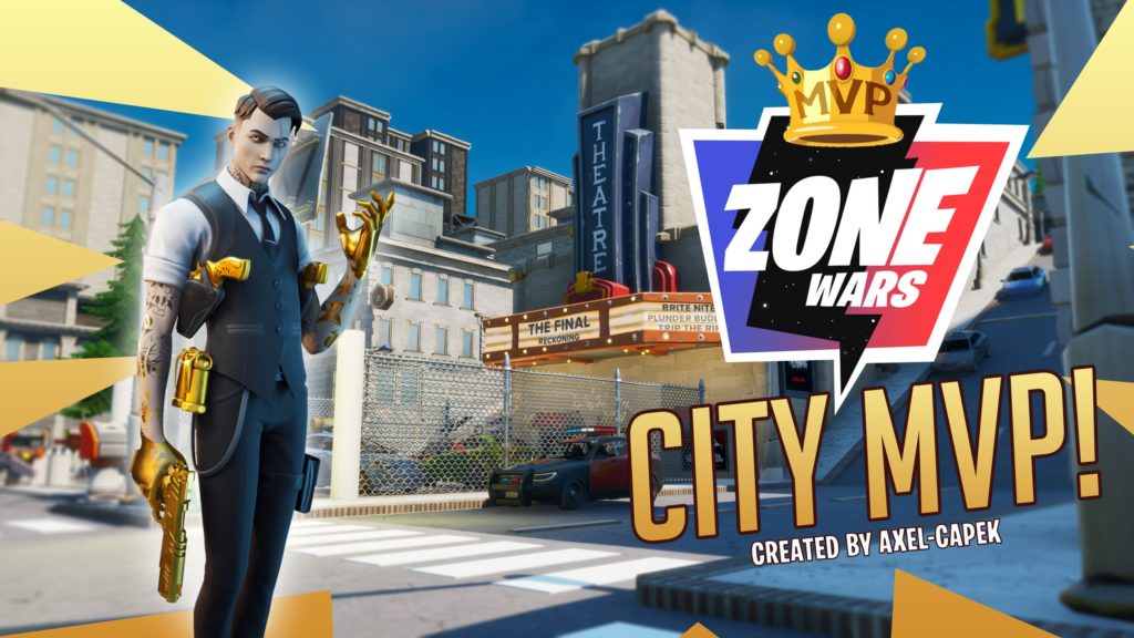 Zone Wars: City MVP! [ Axel Capek ] – Fortnite Creative Map Code