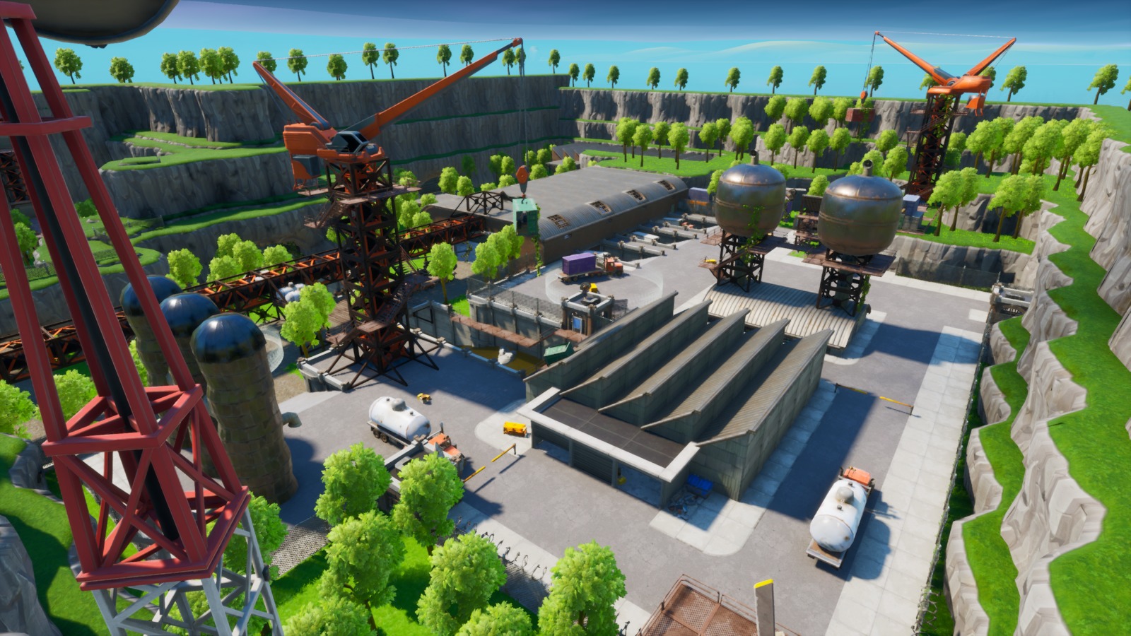 The Factory Capture-point [ superawesome4141 ] – Fortnite Creative Map Code