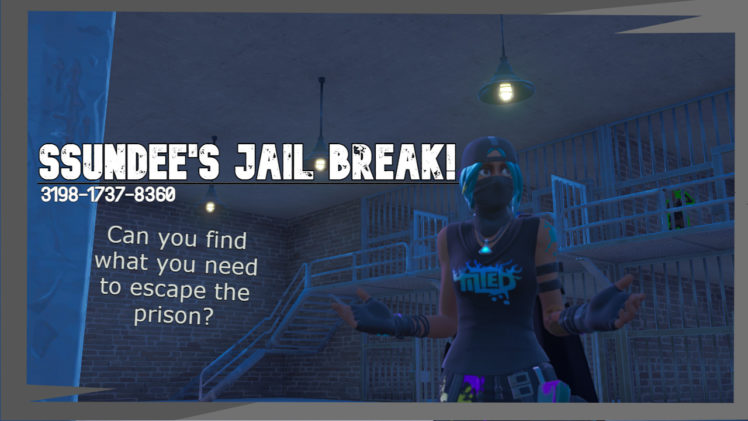 Ssundee's Jail Break! [ PUZZLER ] – Fortnite Creative Map Code