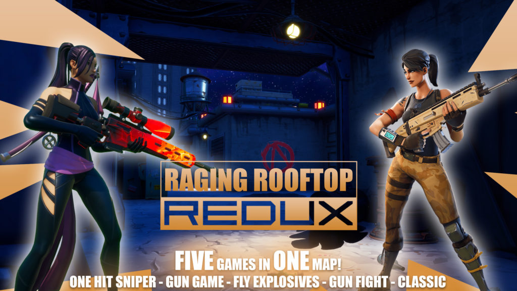 Raging Rooftop Redux [ Axel Capek ] – Fortnite Creative Map Code