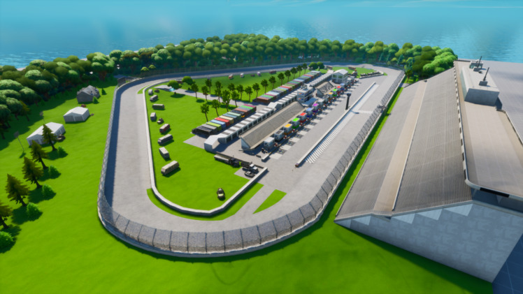 Pocono raceway [ Commander ] – Fortnite Creative Map Code