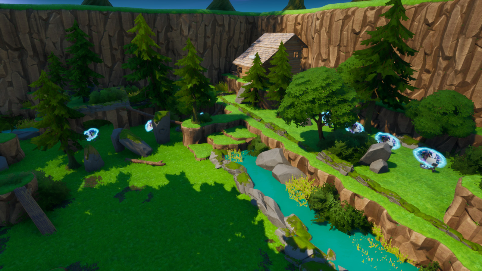 Hezha's forest hub [ hezha ] – Fortnite Creative Map Code