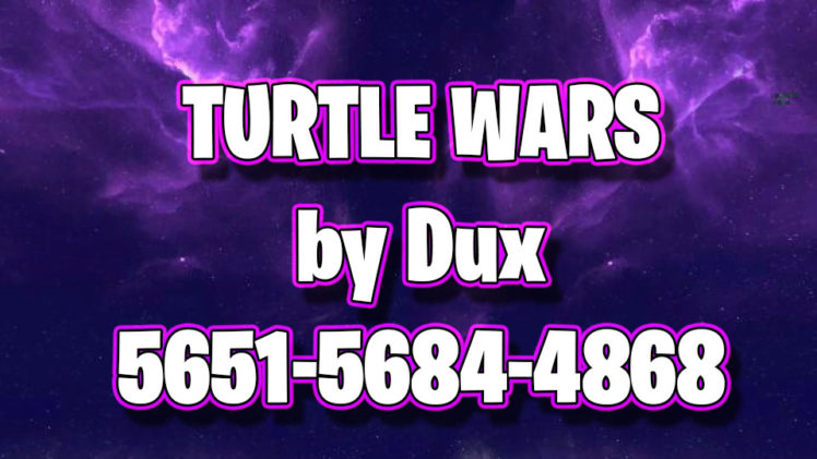 Dux Turtle Wars [ Dux ] – Fortnite Creative Map Code