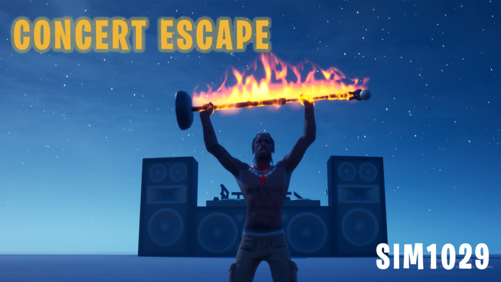 Concert Escape (feat. Travis Scott) [ sim1029 ] – Fortnite Creative Map ...