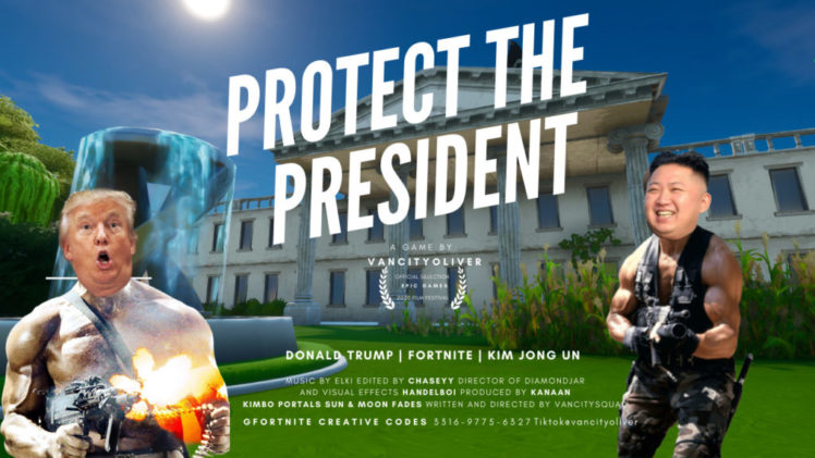 PROTECT THE PRESIDENT & WHITE HOUSE [ vco ] – Fortnite Creative Map Code
