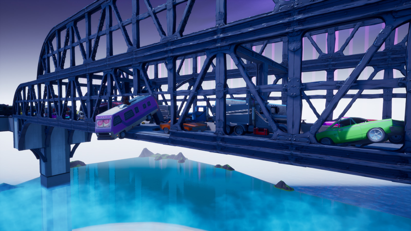 4 Bridges: Gun Fight [ zbird8596 ] – Fortnite Creative Map Code