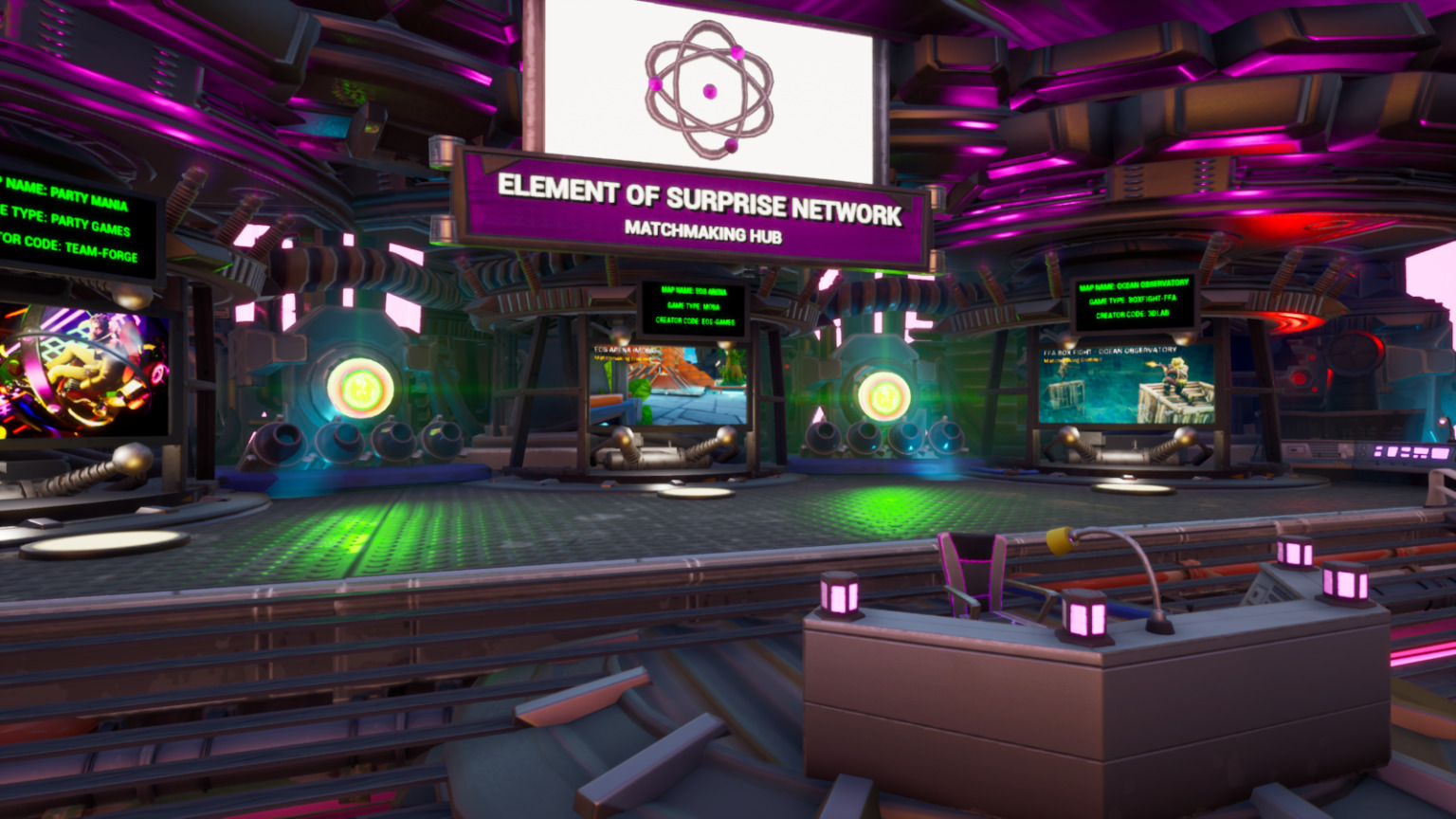 EOSN Matchmaking Hub [ EOSGames ] – Fortnite Creative Map Code