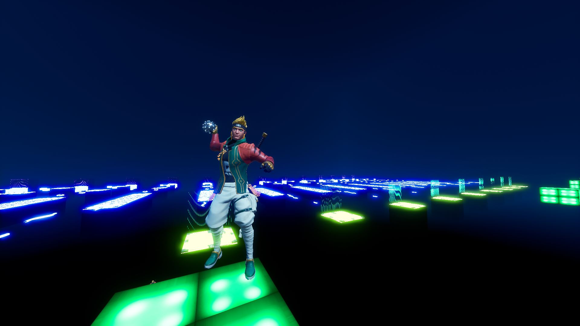 Neon Race Deathrun [ bengers ] – Fortnite Creative Map Code