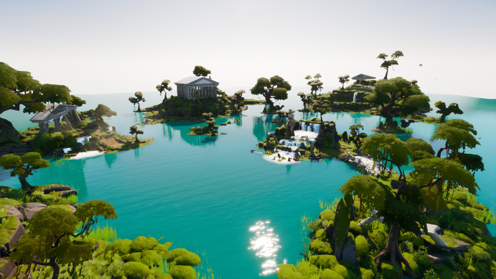 Artistic Greek Map [ chasejackman ] – Fortnite Creative Map Code