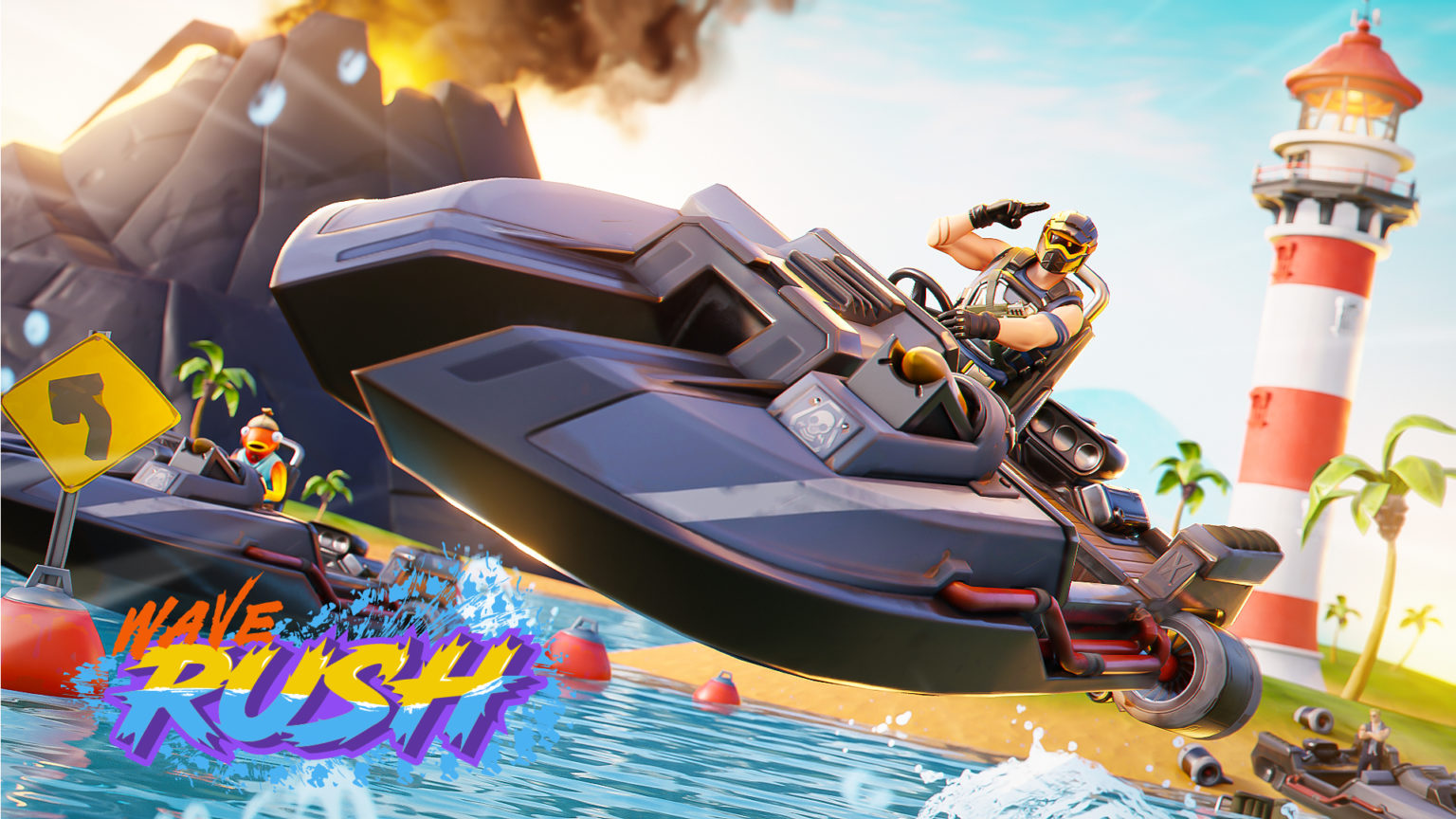 🌊🏁WAVE RUSH🏁🌊 Boat Race [ spankysully ] – Fortnite Creative Map Code