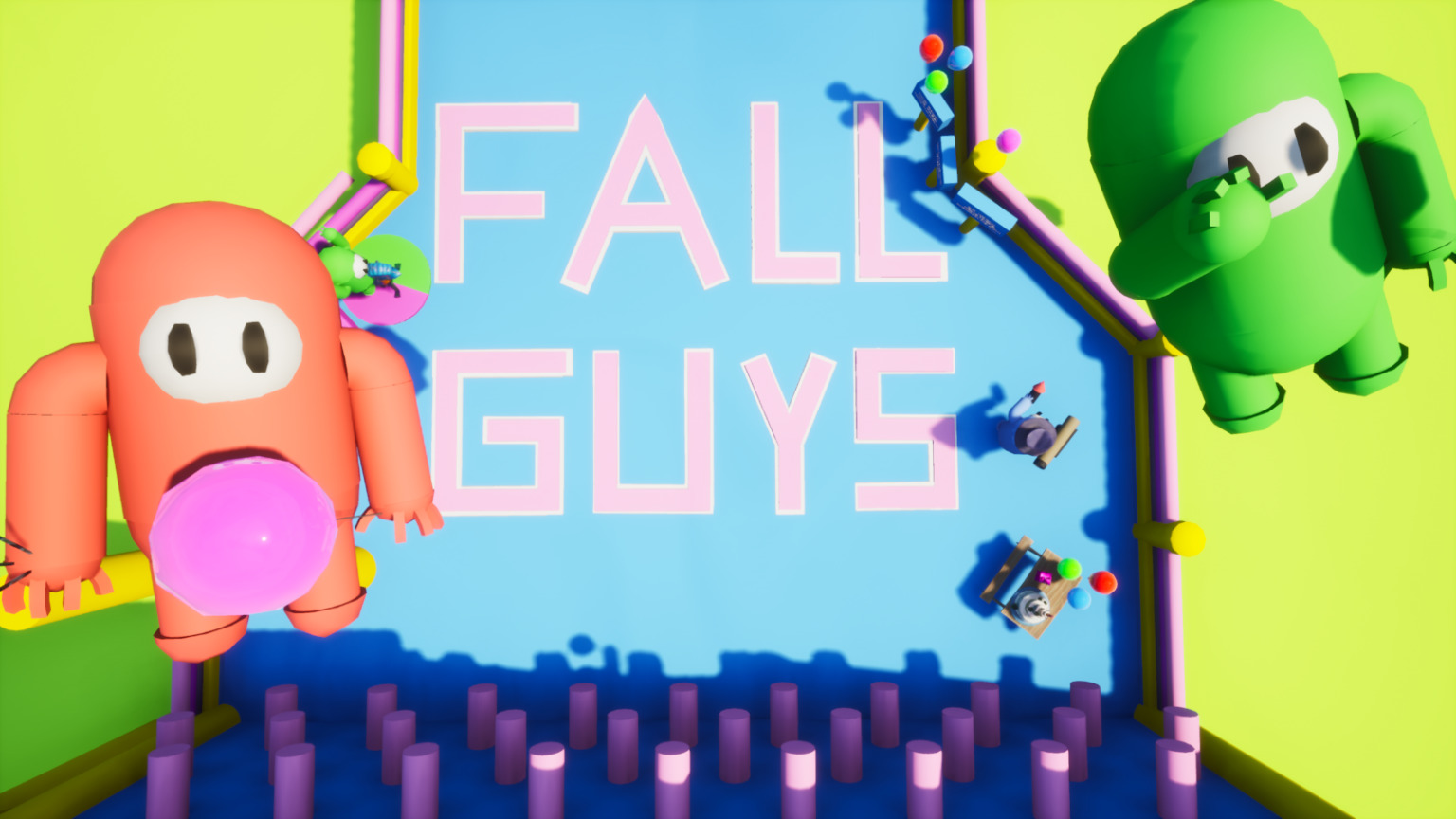 "Fall Guys" - Ultimate KnockOut [ FlySmooth ] – Fortnite Creative Map Code