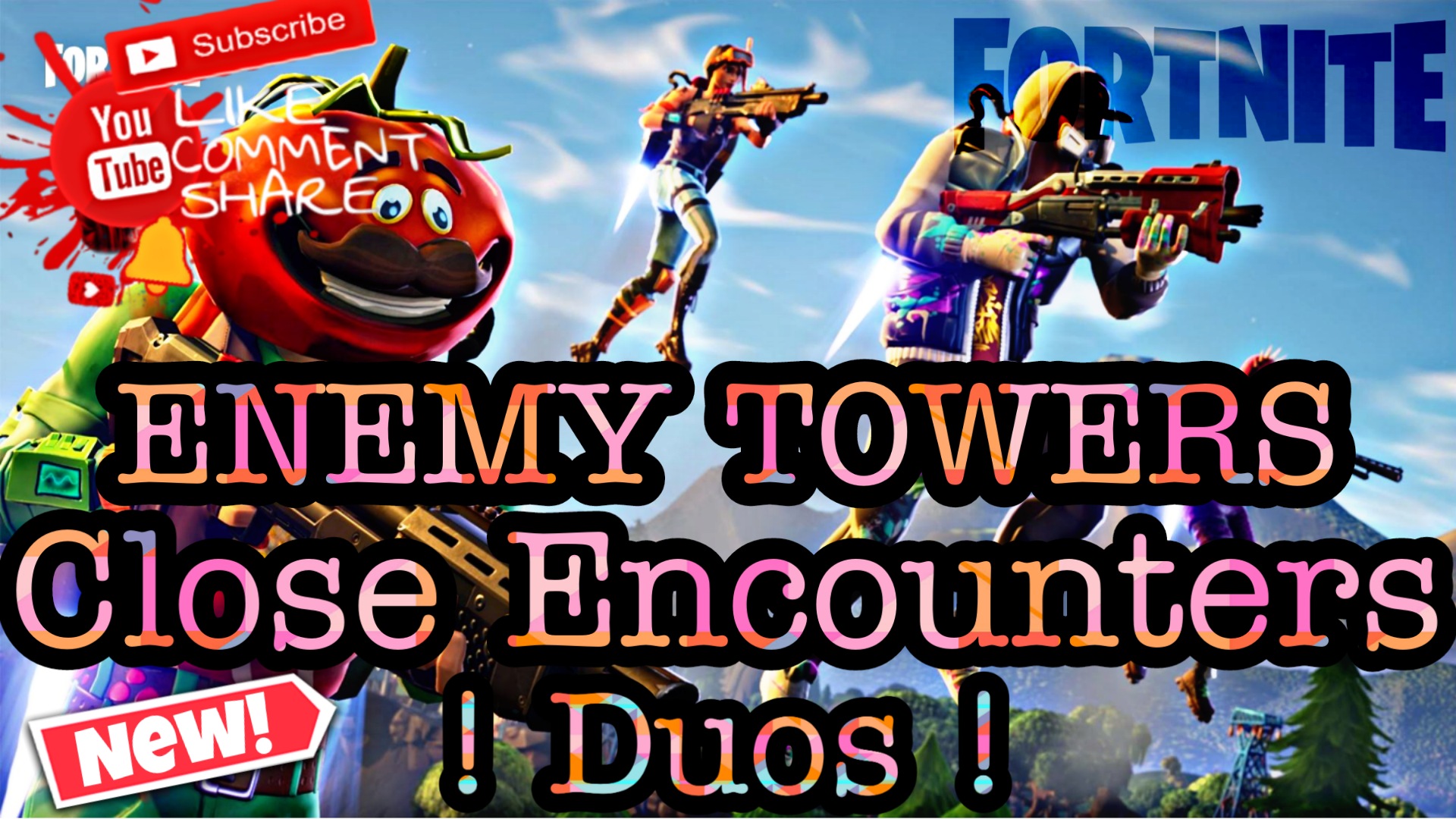 ENEMY TOWERS (CLOSE ENCOUNTERS MODE) [ e-n-e-m-y ] – Fortnite Creative Map Code