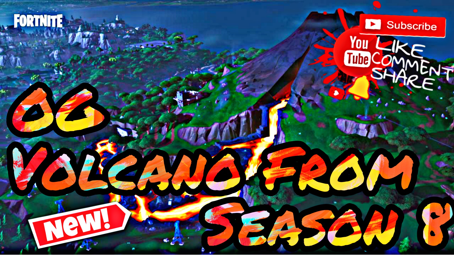 Volcano From Season 8 (Battle Royale) [ e-n-e-m-y ] – Fortnite Creative ...