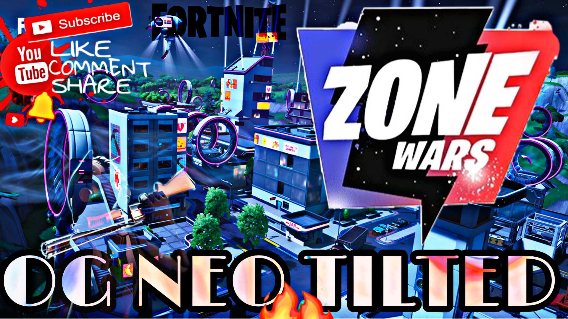 OG Neo Tilted - Zone Wars [ e-n-e-m-y ] – Fortnite Creative Map Code