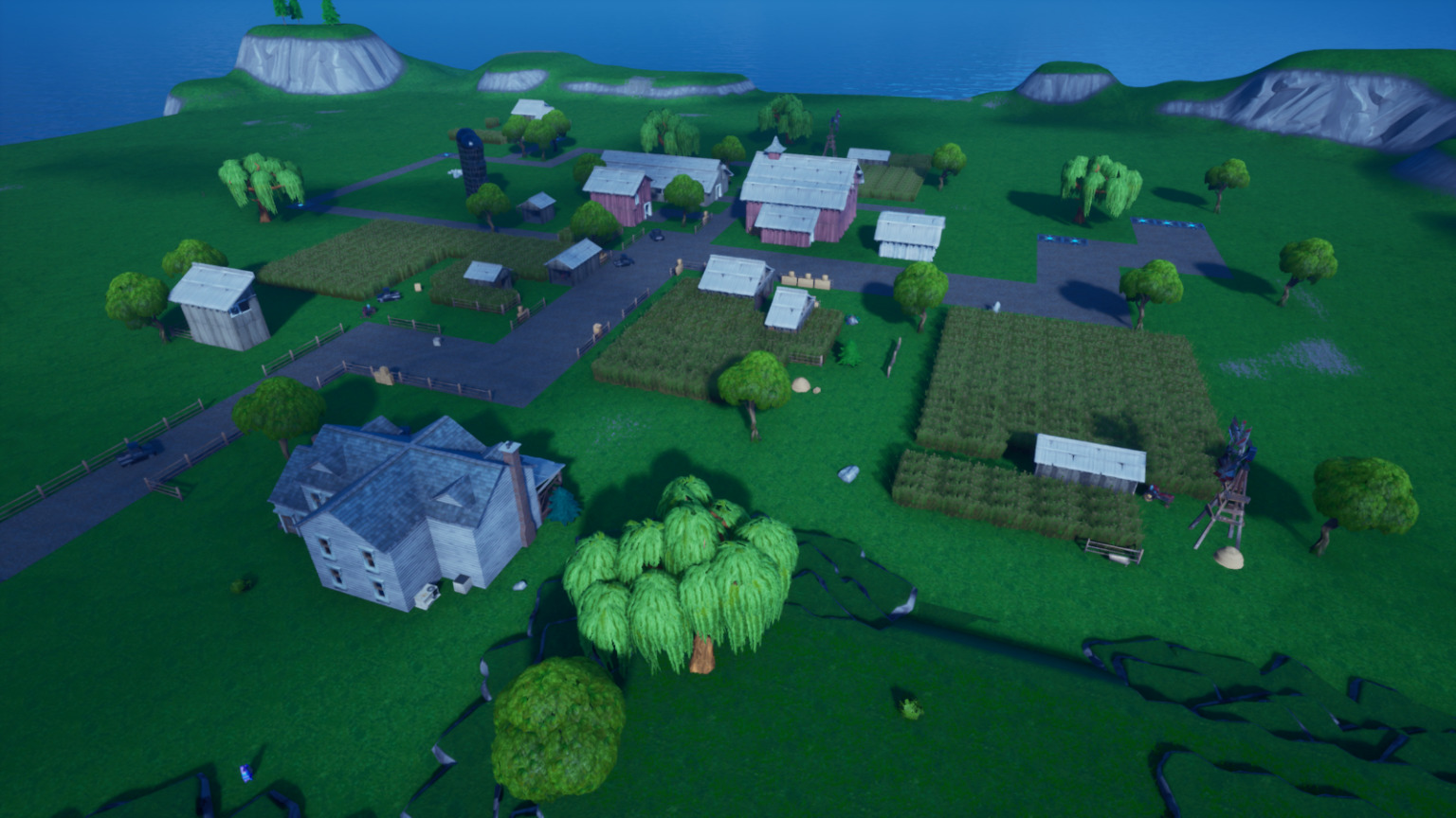 OG Anarchy Acres (Battle Royale) [ e-n-e-m-y ] – Fortnite Creative Map Code