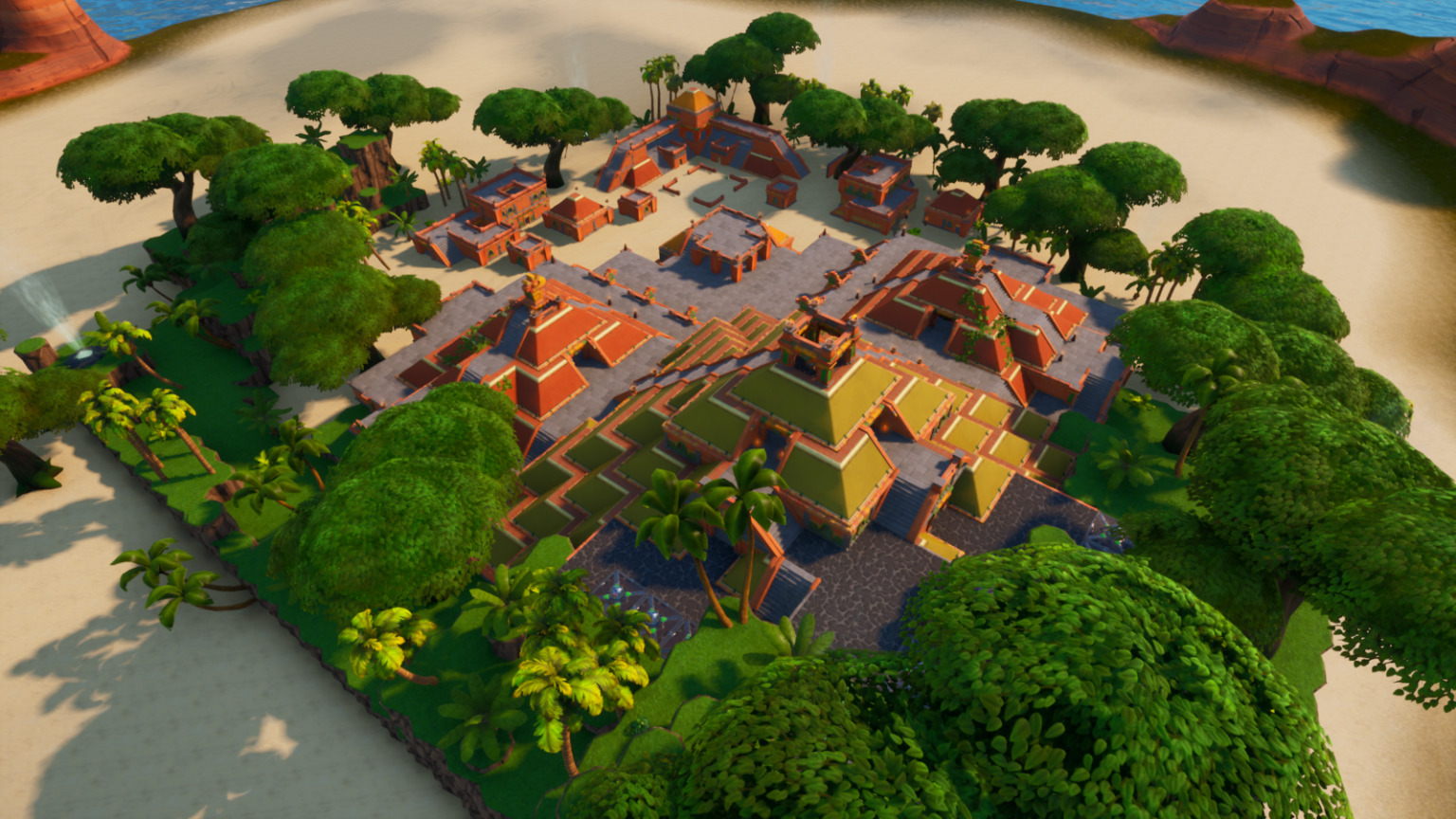 OG Sunny Steps (Battle Royale) [ e-n-e-m-y ] – Fortnite Creative Map Code