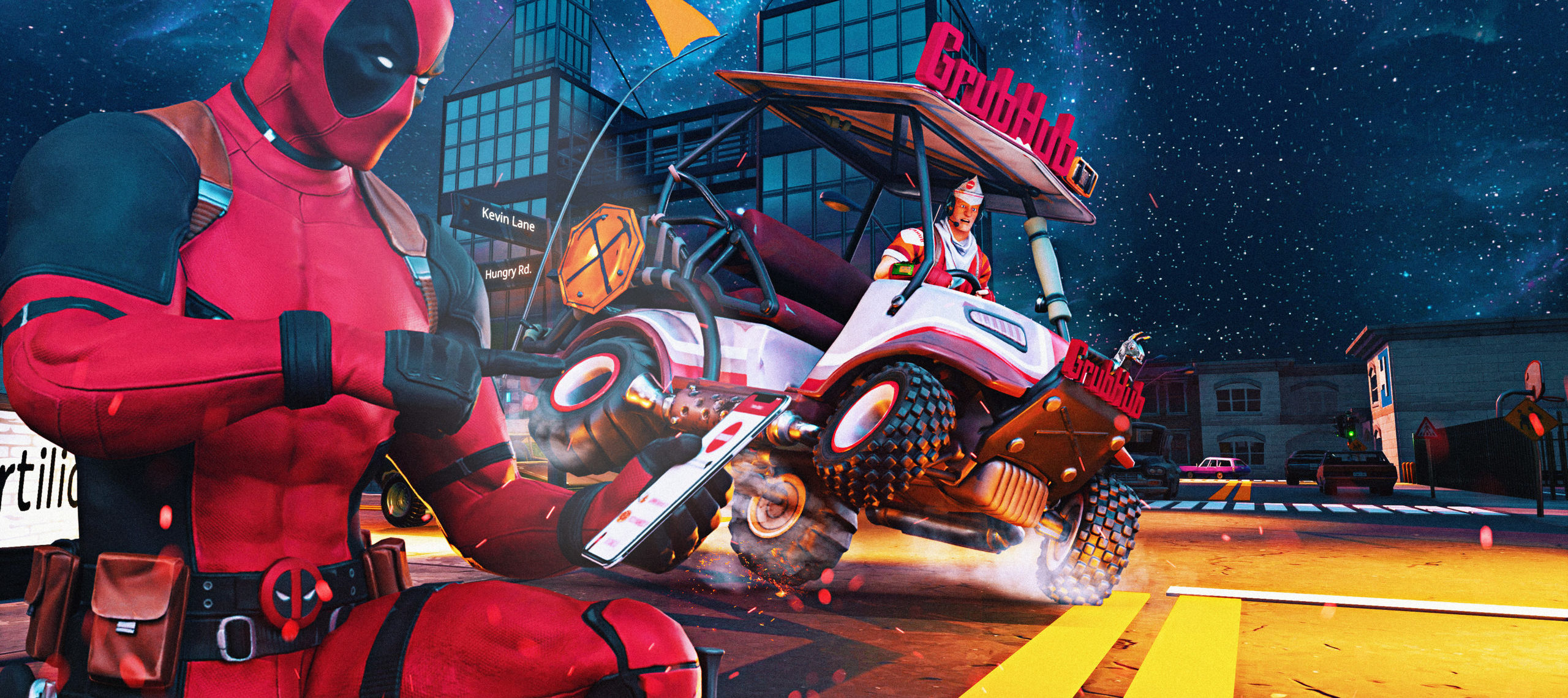 GrubHub Delivery Run [MackJack ] – Fortnite Creative Map Code